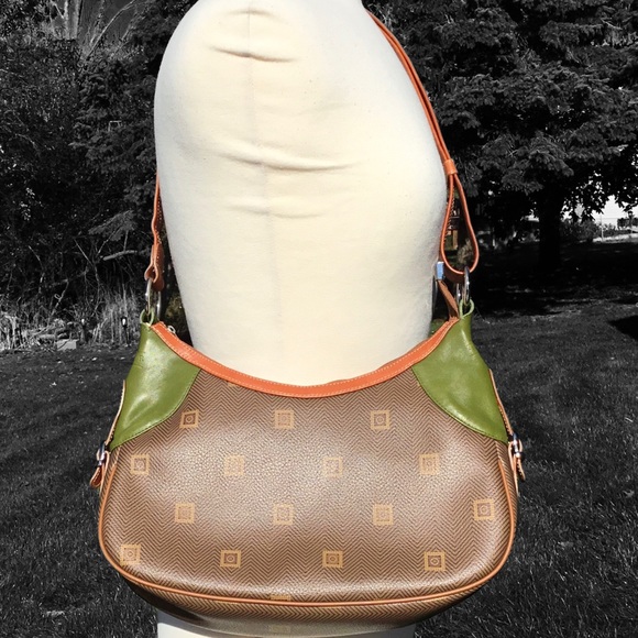 Vintage Texier | Bags | Vintage Texier France Leather Shoulder Bag ...